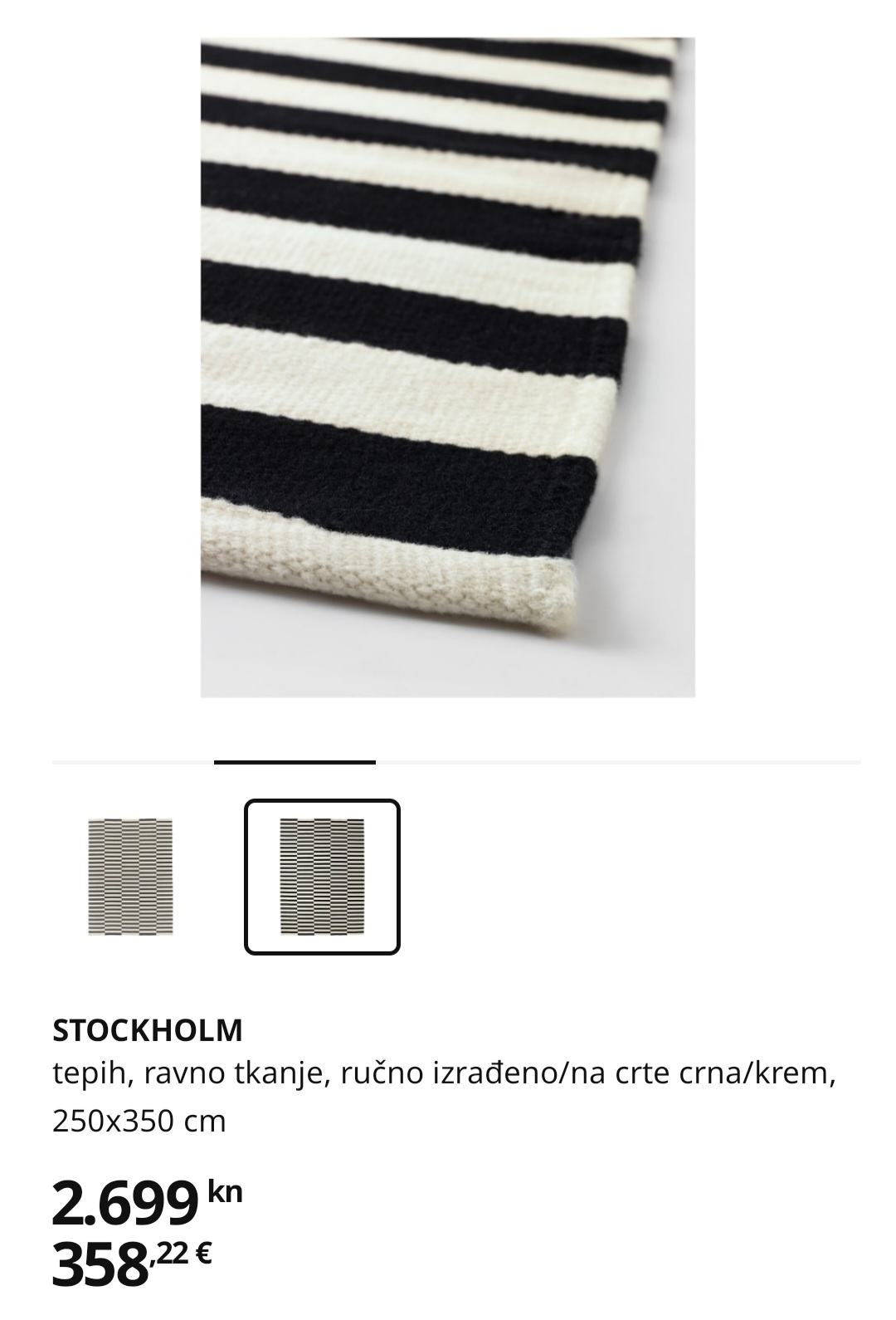 Tepih STOCKHOLM (IKEA)