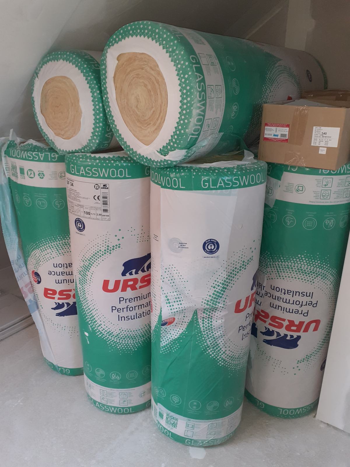 Mineralna staklena vuna URSA SF34 10 cm