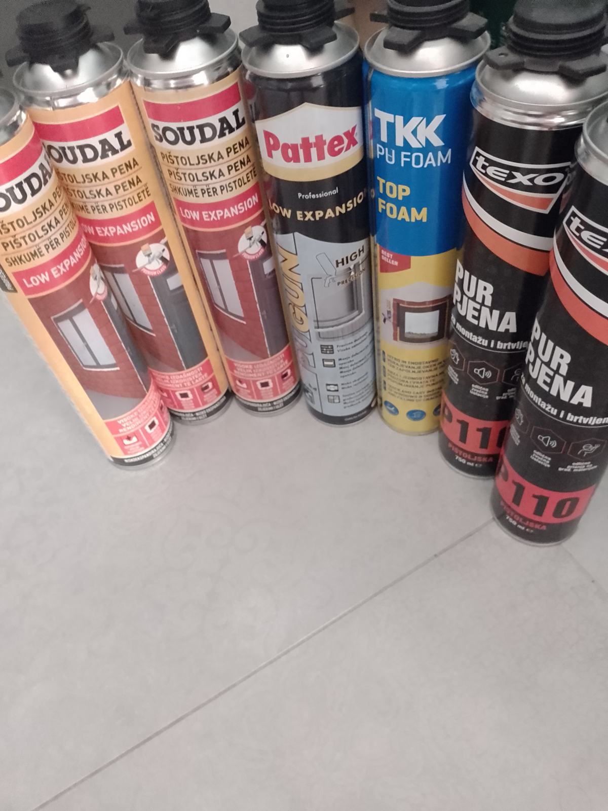 Pur pjena pištoljska 750ml