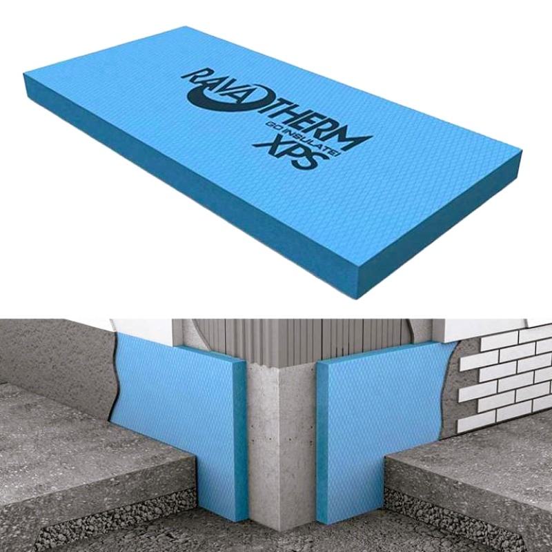 RAVATHERM 5 cm Styrodur XPS 1250X600X5CM (PAK=6M2)