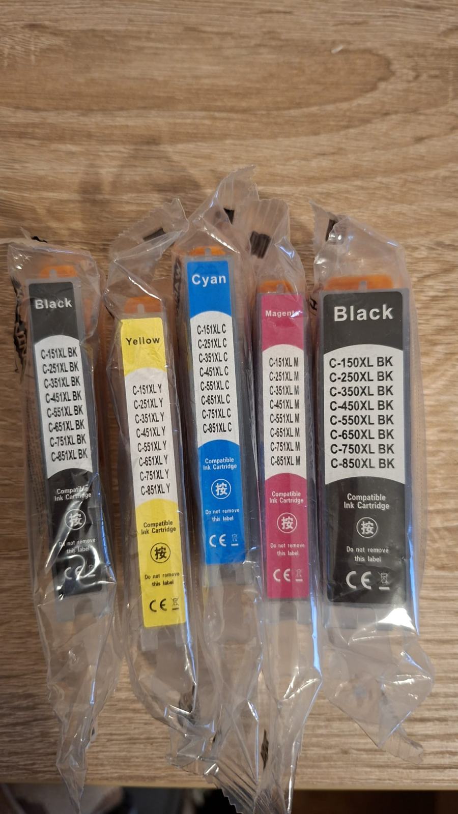 Boje za printer - veličina XL