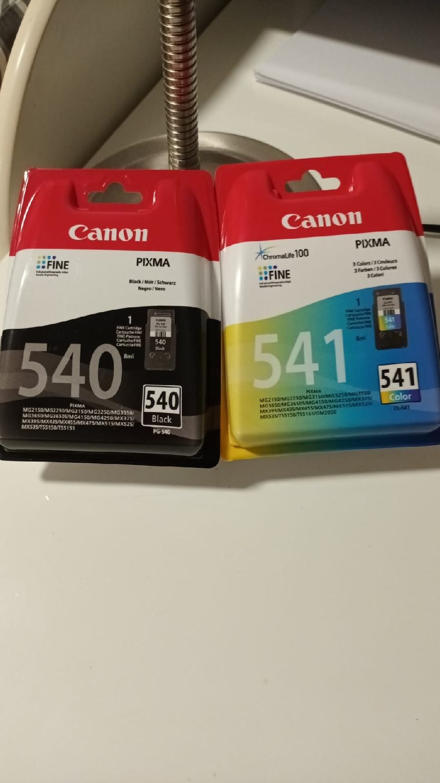 Canon Pixma 540 i 541 orginal tinta za printer
