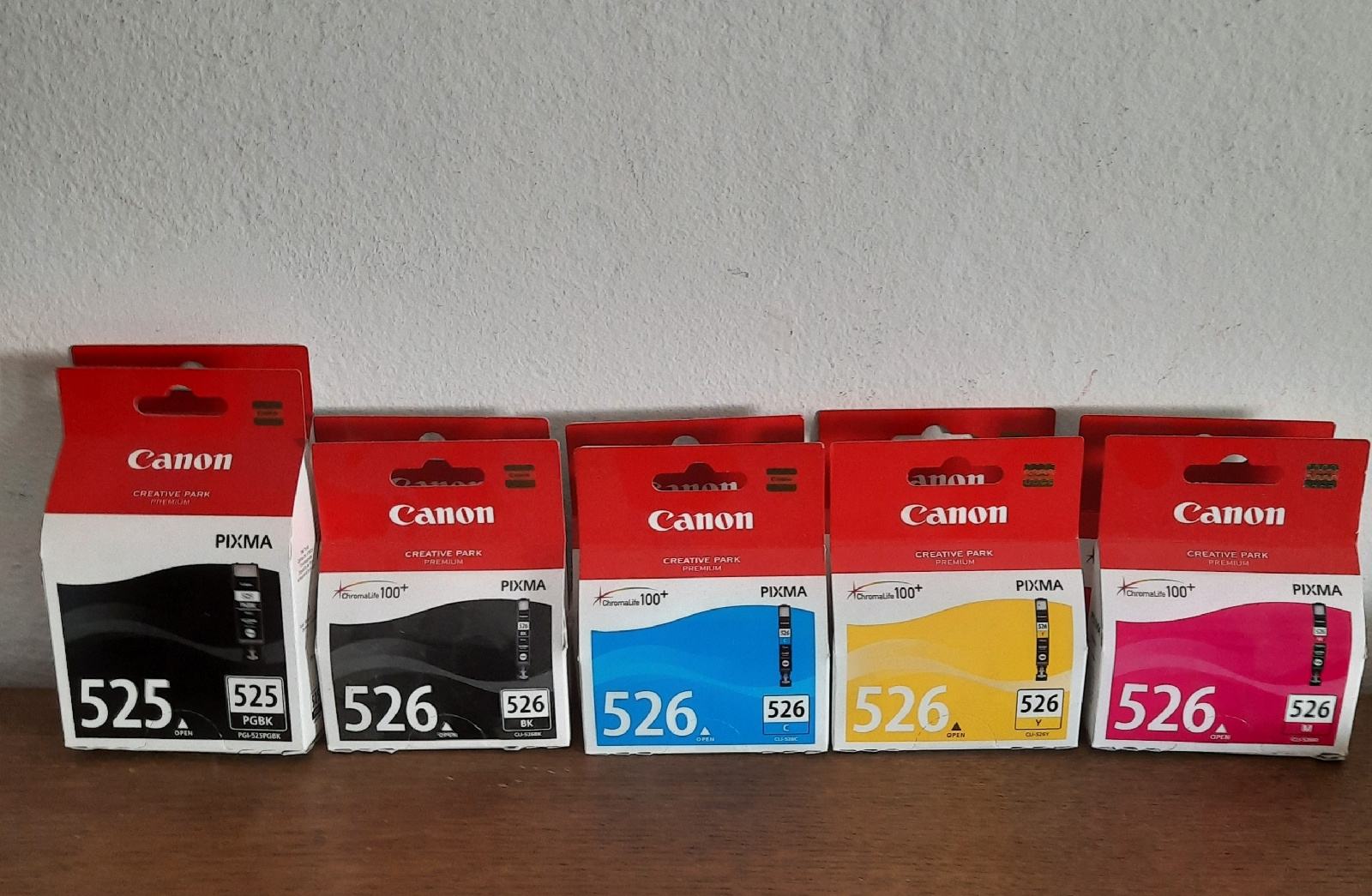 Canon tinta 525,526