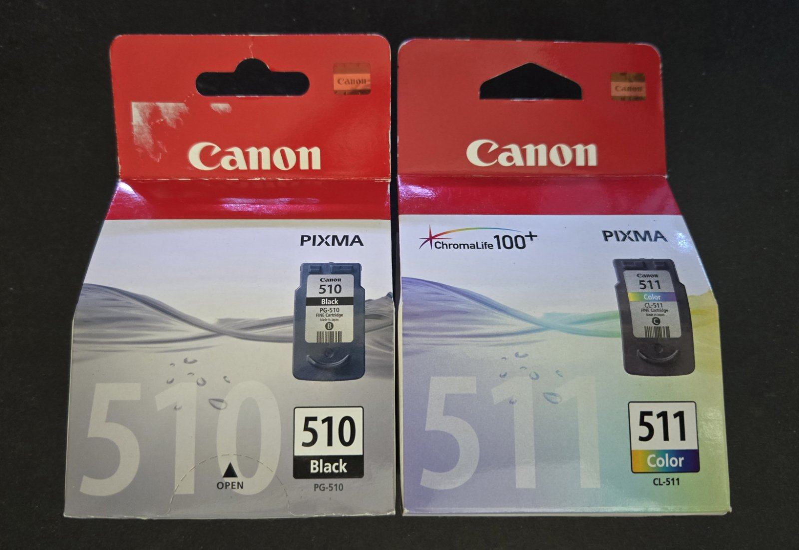 Canon tinta PG-510 + Canon tinta CL-511
