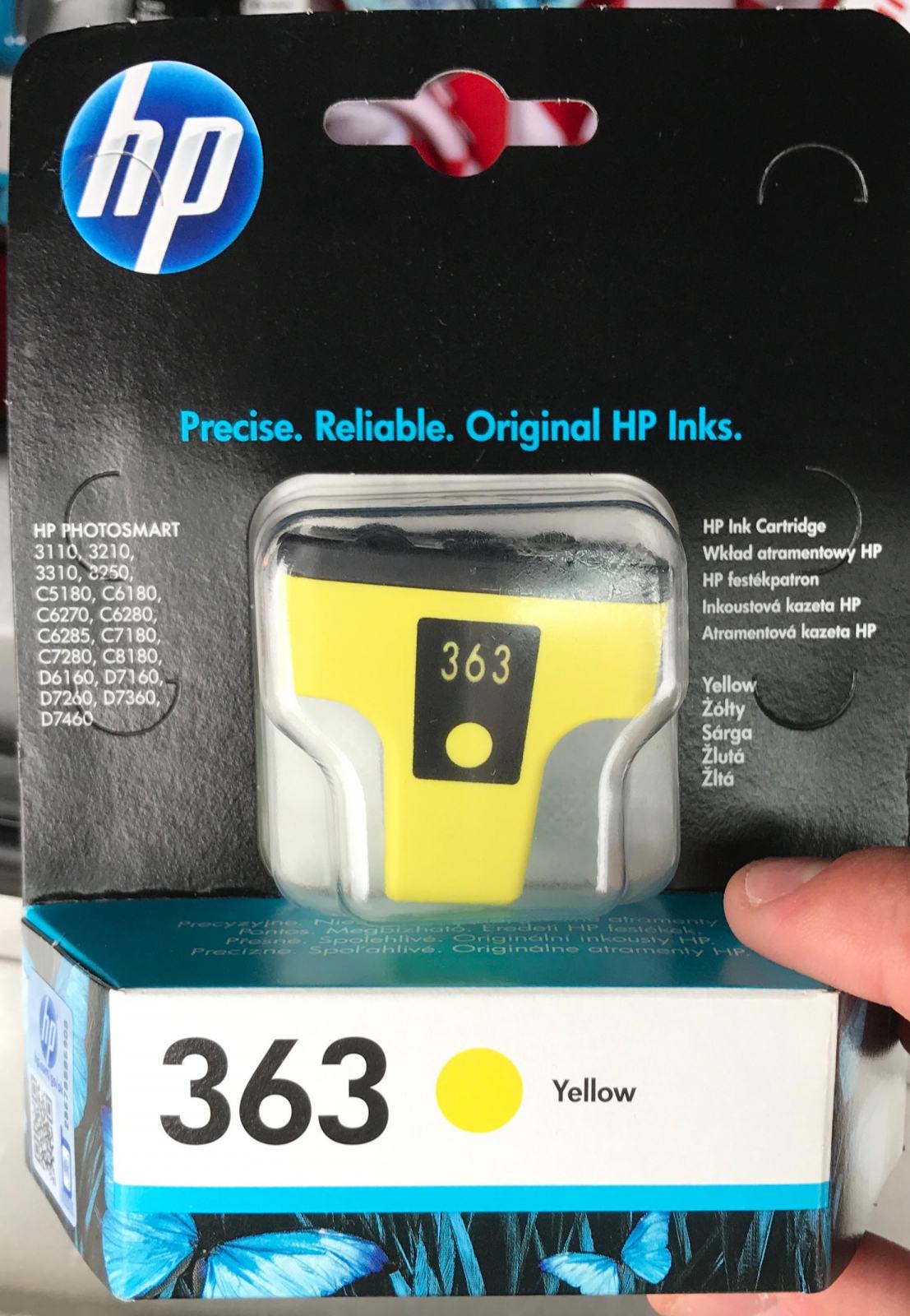 HP 363 Tinta za pisač - printer - ORIGINAL - ZAPAKIRANO