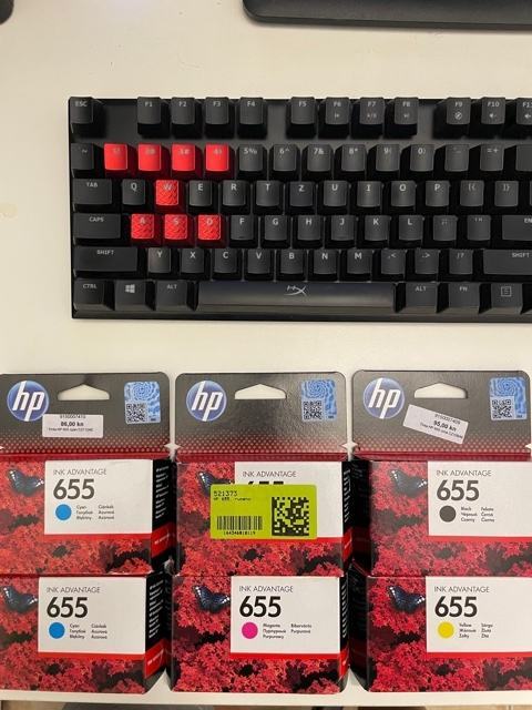 HP 655 tinta za ink-jet pisače