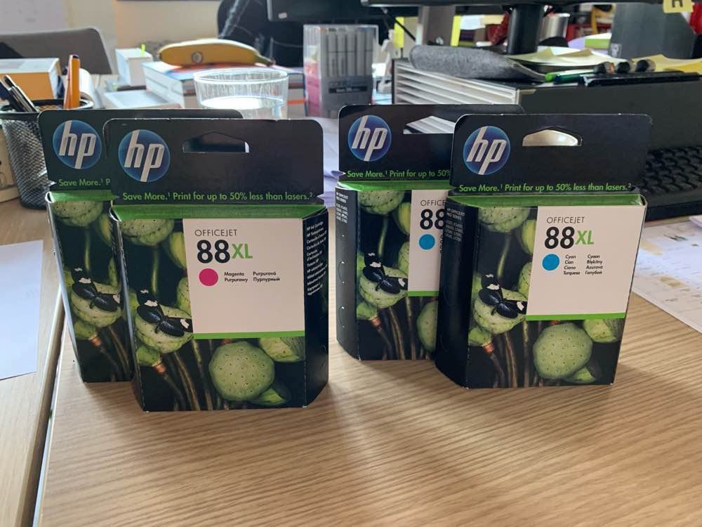 Hp officejet tinte za printer 88xl