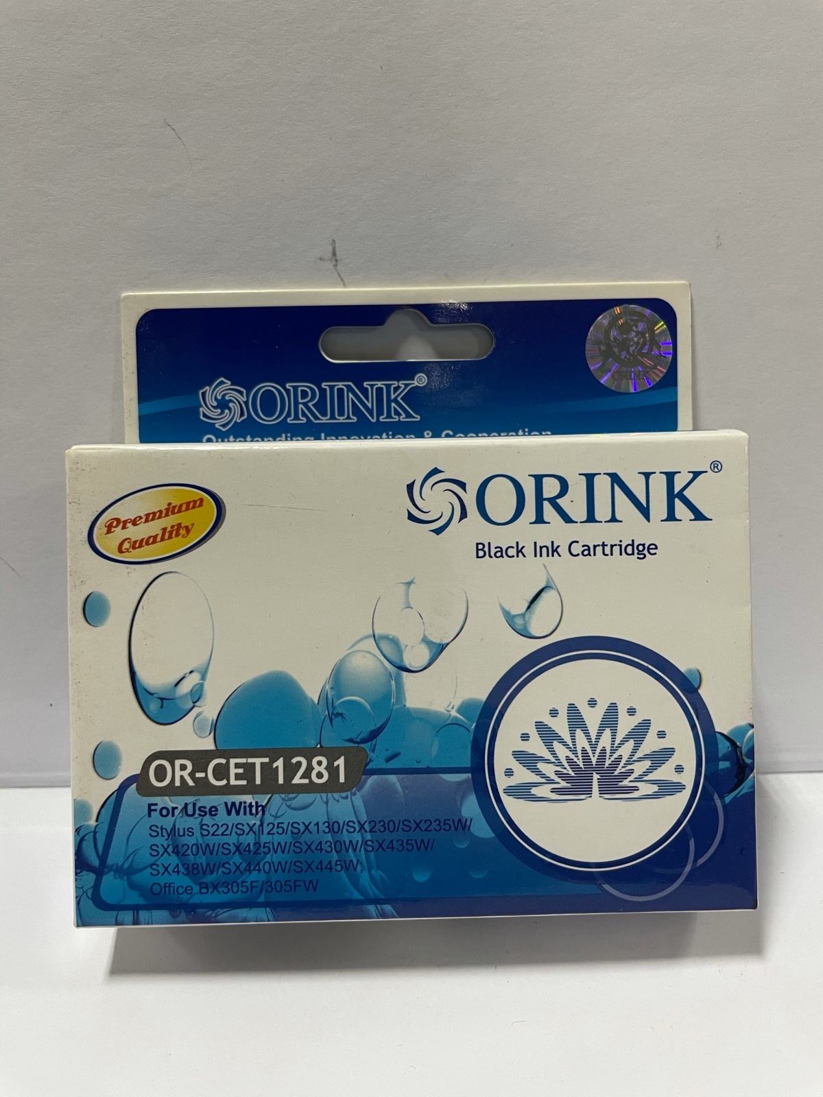 ORINK OR-CET1281 Black Ink Cartridge