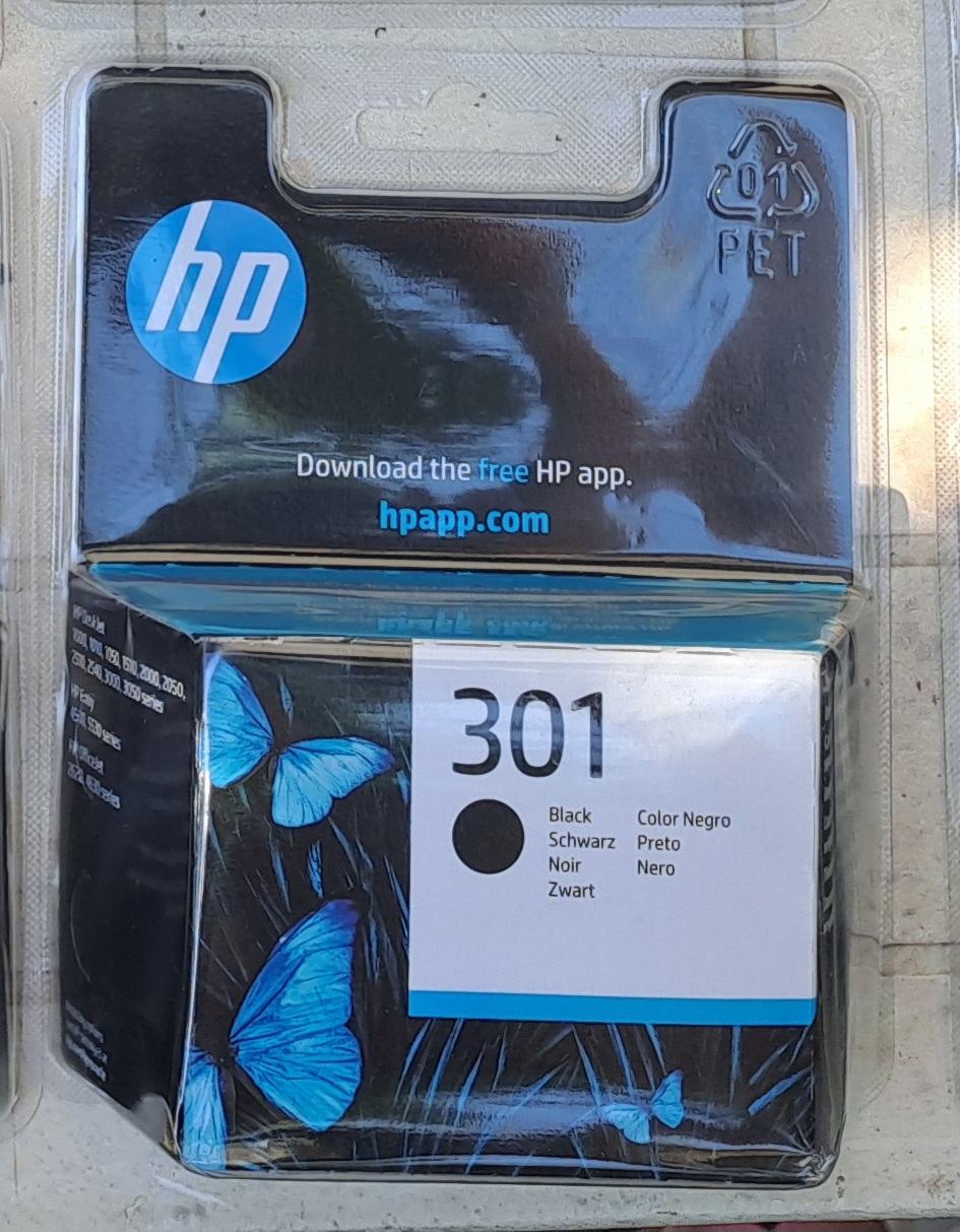 Tinta HP 301 Black / Crna