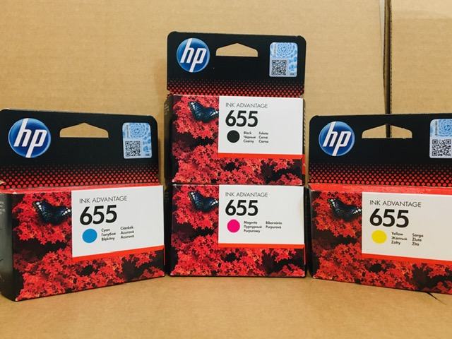 TINTA HP 655 original – komplet