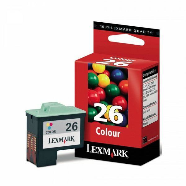 TINTA LEXMARK 26 COLOR