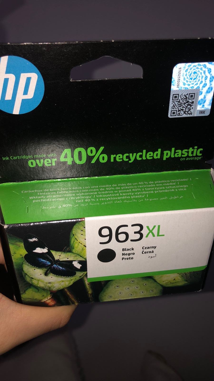 Tinta za pisač HP 963 XL crna