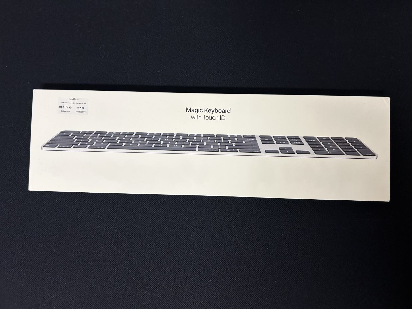 Apple Magic Keyboard (2024) Touch ID and Numeric Keypad - Cro [NOVO]