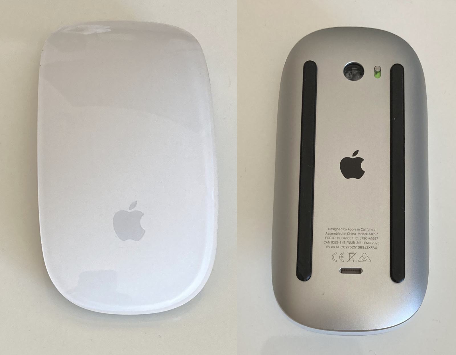 Apple Magic Mouse 2 Bluetooth Wireless Laser mis A1657 BIJELI