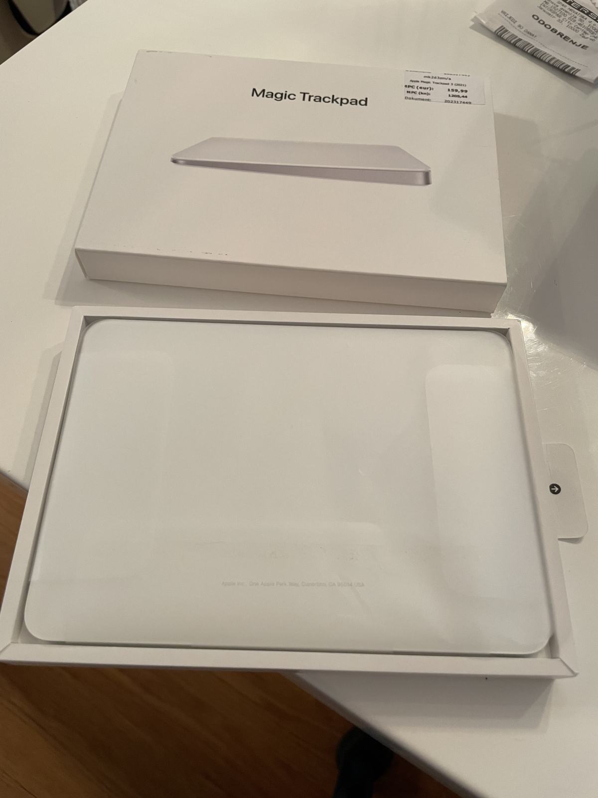 Apple Magic Trackpad 3 (mk2d3zm/a), kao novo