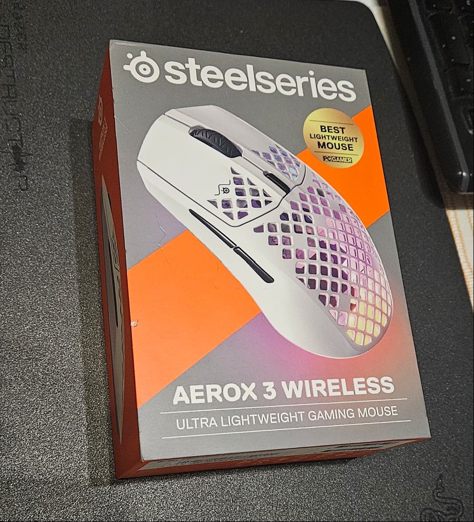 Gaming miš Steelseries Aerox 3 Wireless 2022 Edition, kao nov, -60%