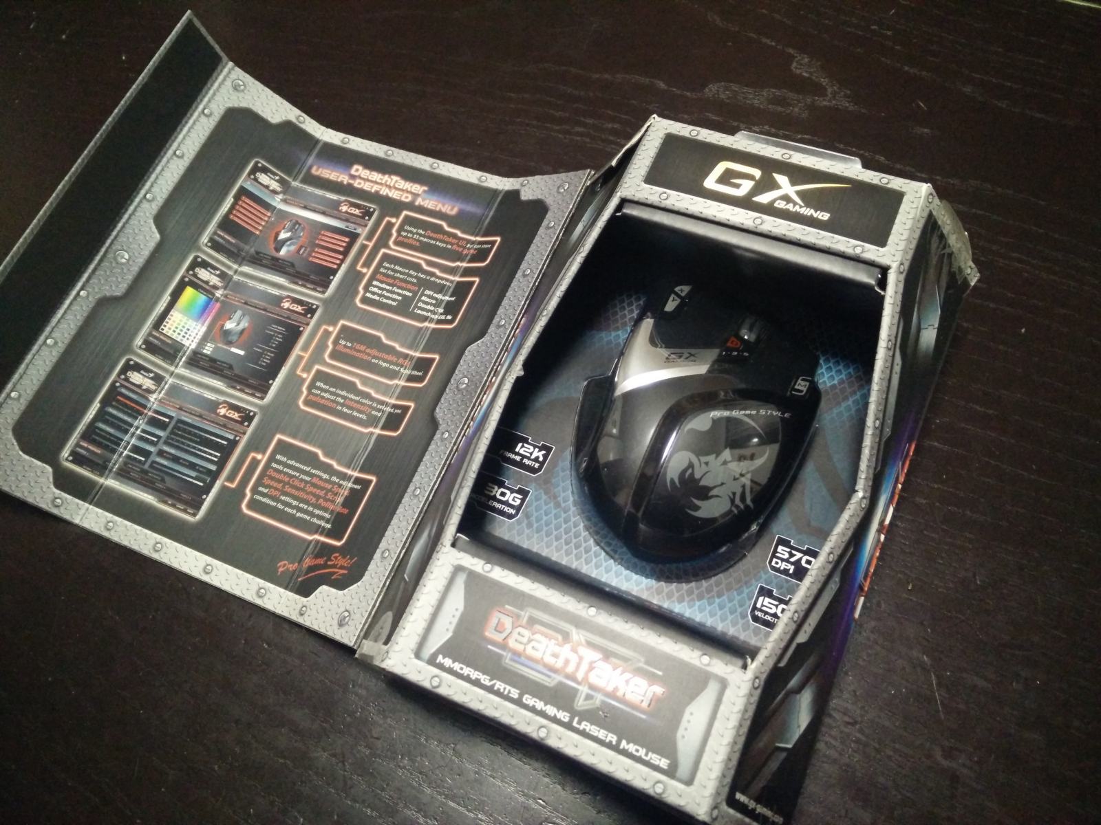 Genius GX DeathTaker Gaming mouse/miš 5700dpi