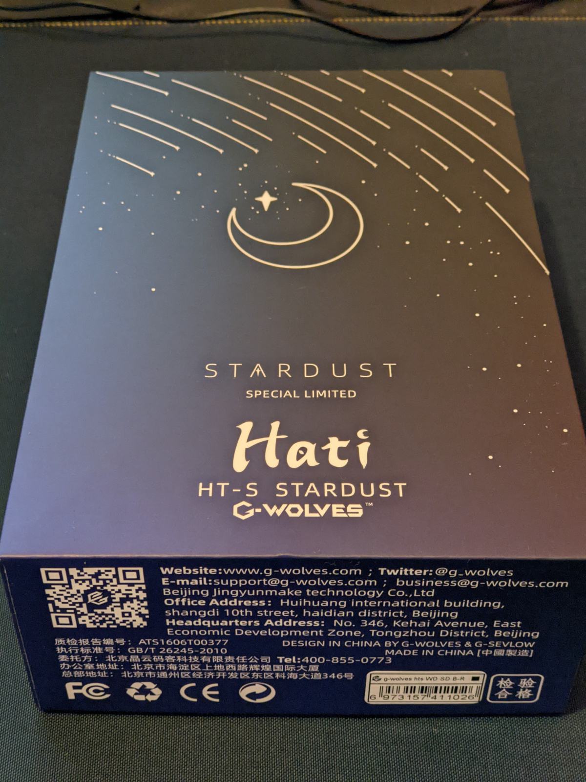 G-wolves Hati S ACE Stardust Gaming Mouse Red/Black