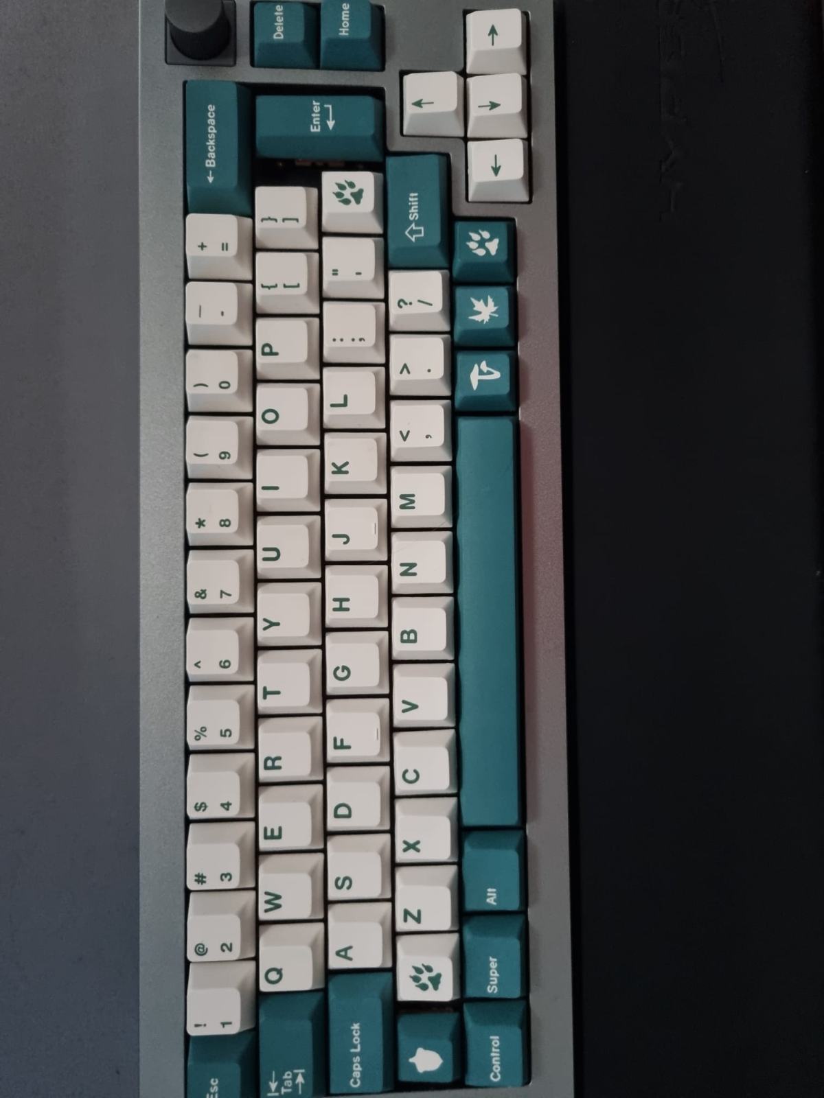 Keychron Q2 custom keyboard Modded, GMMK fox