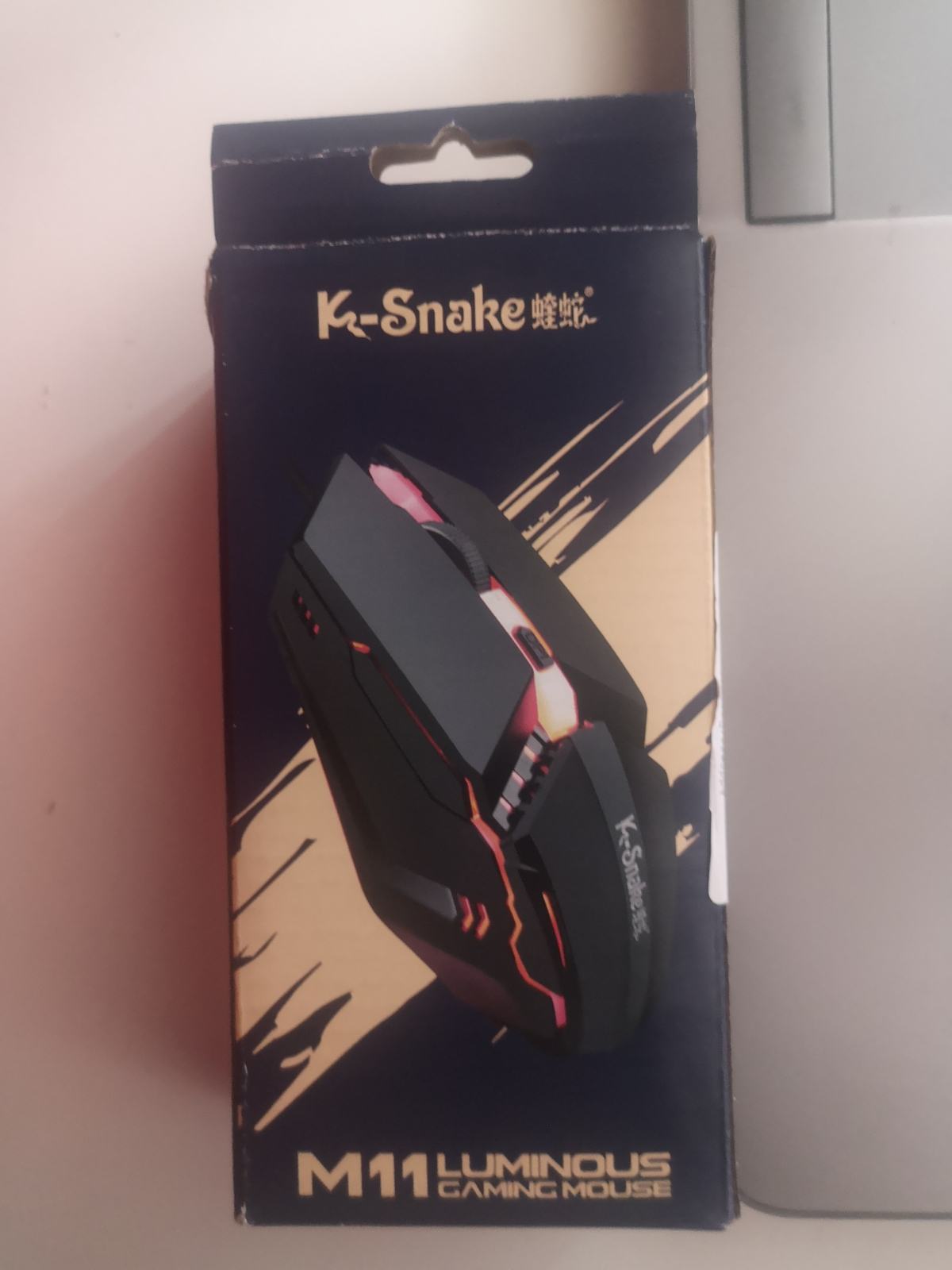 LED miš K-Snake M11, 1600 DPI