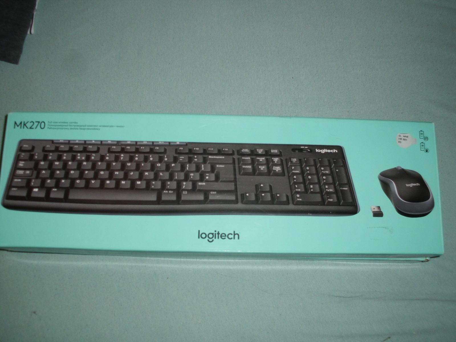 Logitech desktop komplet MK270 wireless