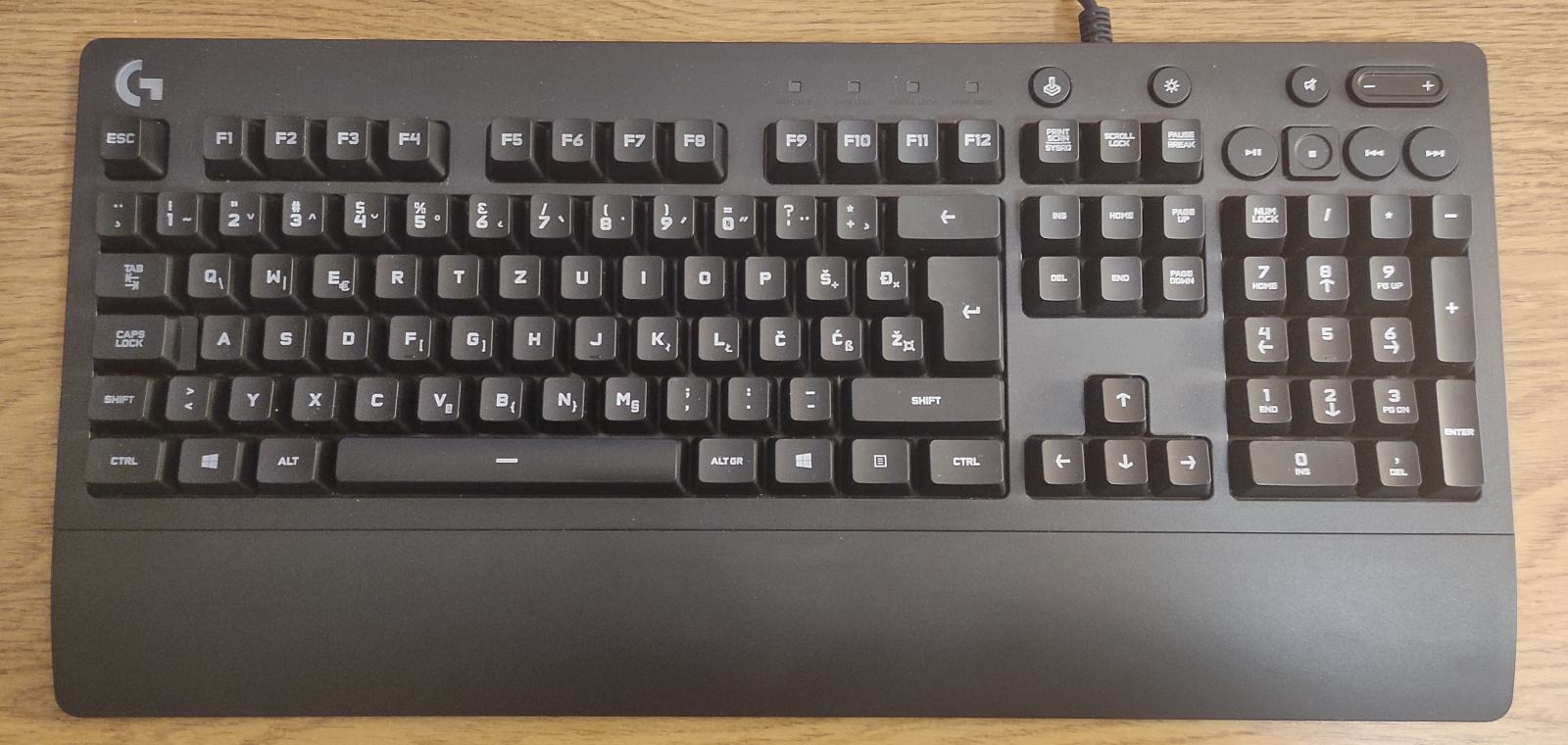 Logitech G213 gaming tipkovnica / keyboard - HR