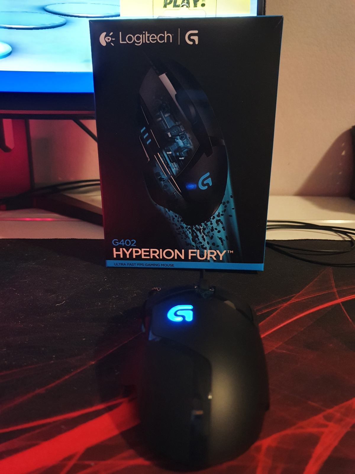 Logitech G402 Hyperion Fury