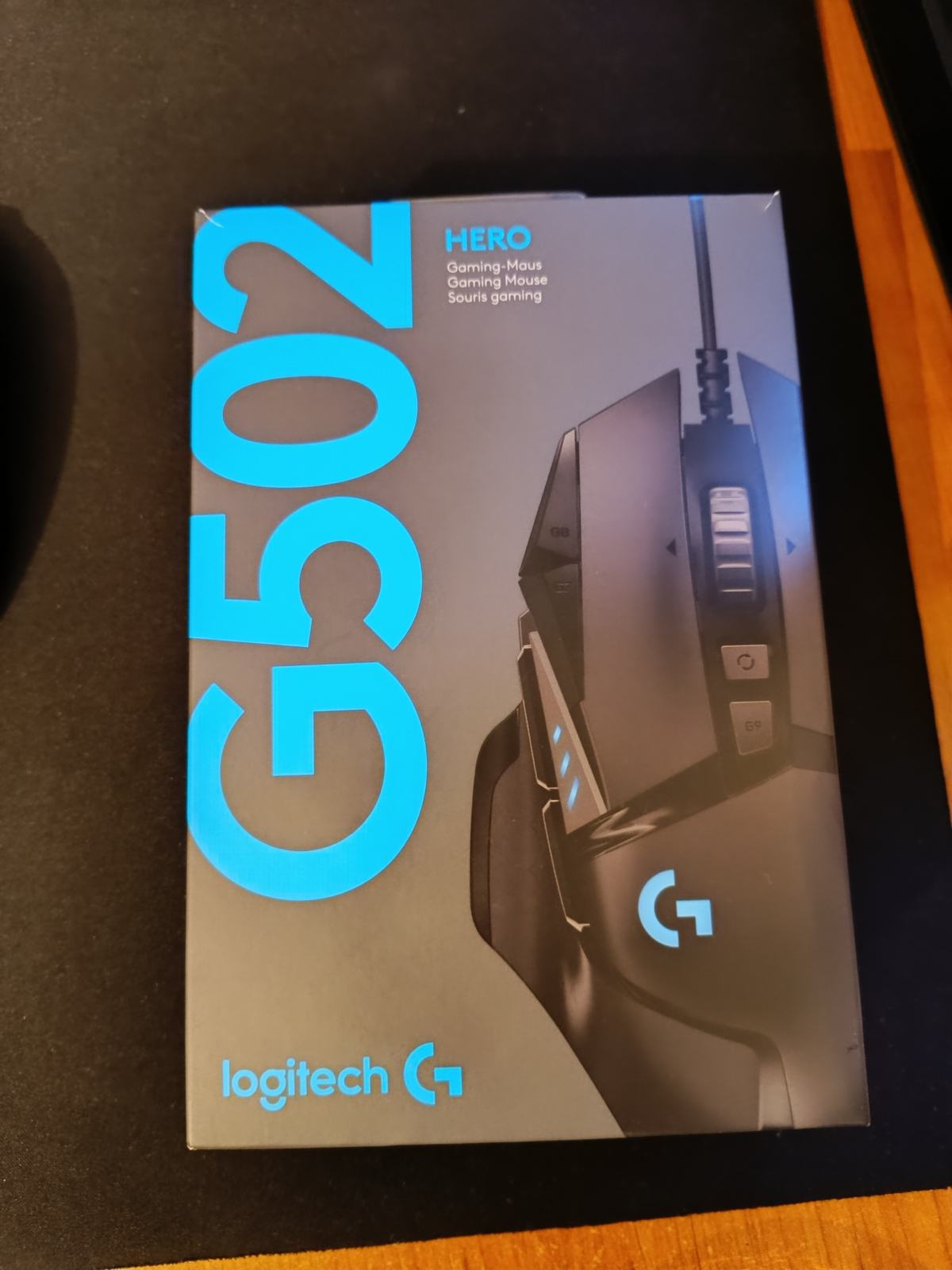 Logitech G502 Hero RGB (optički, 25600dpi, crni, USB)
