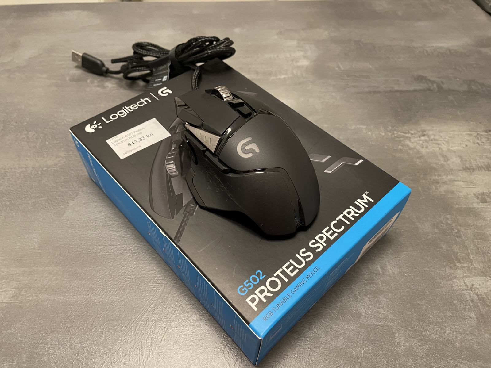 Logitech G502 proteus spectrum