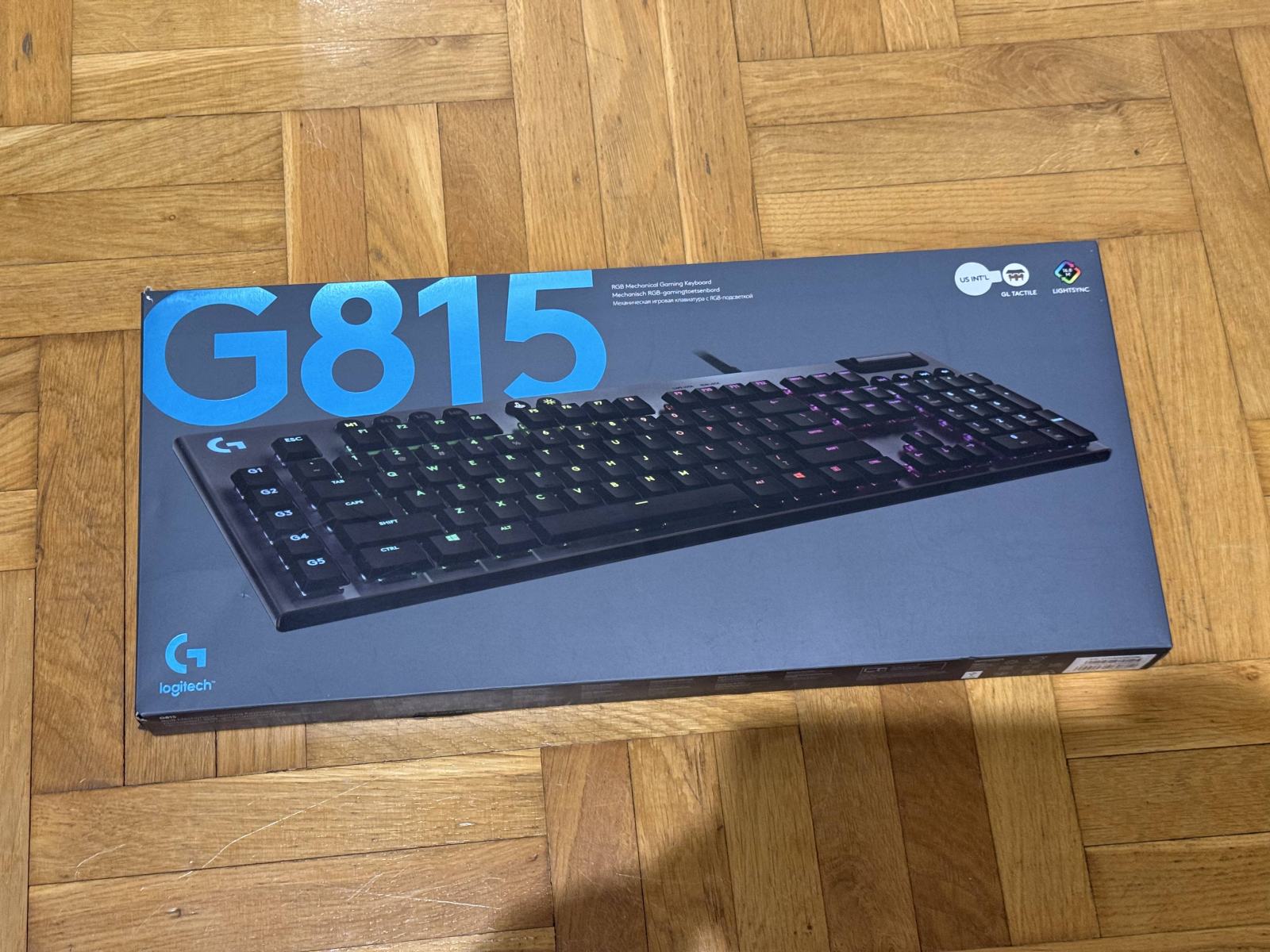 Logitech G815 mehanička tipkovnica