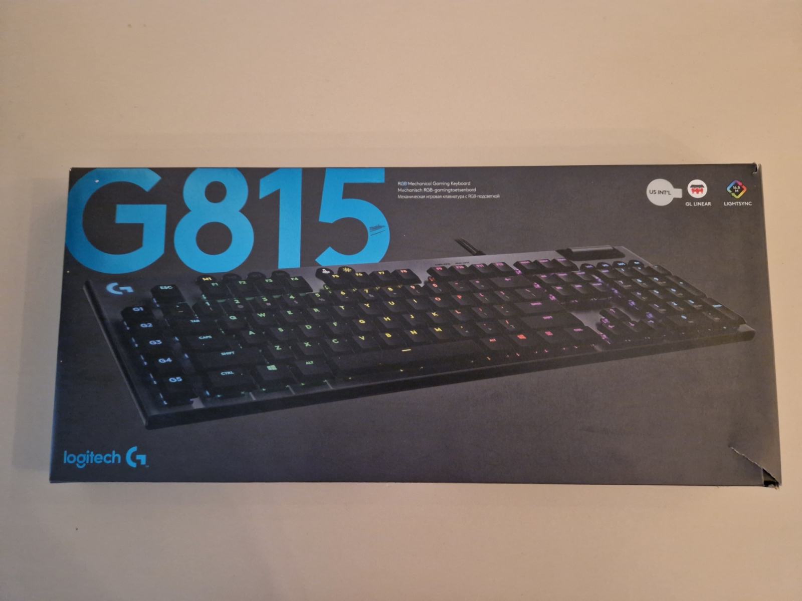 Logitech G815 gaming mehanička tipkovnica