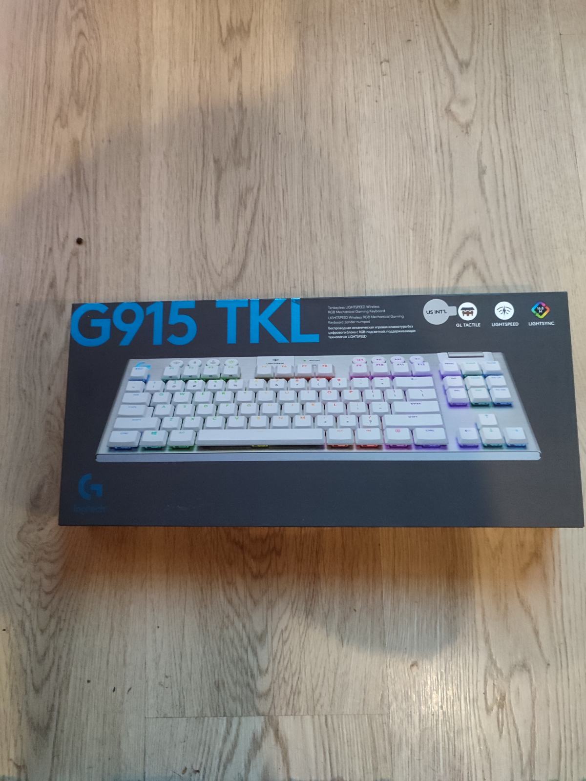 Logitech G915 TKL Wireless Gaming GL Tactile Keyboard