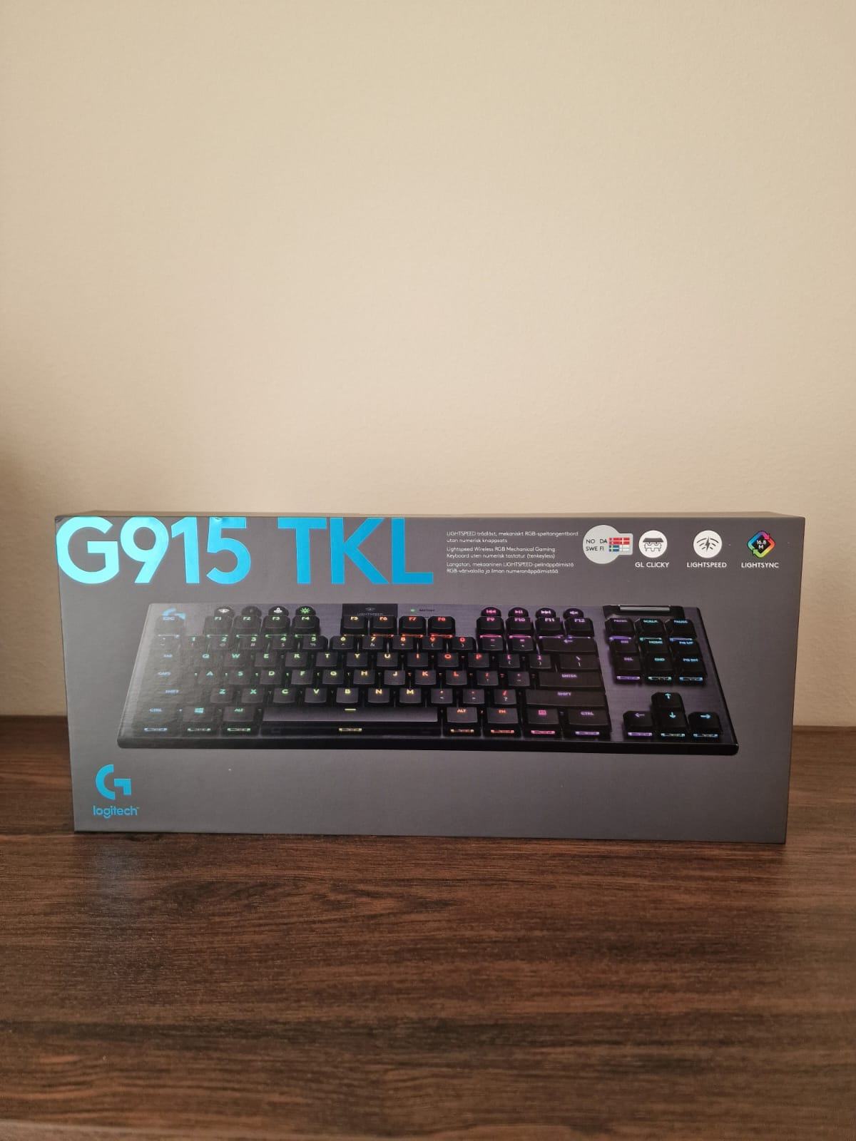 Logitech G915 TKL Wireless – Potpuno nova, nekorištena