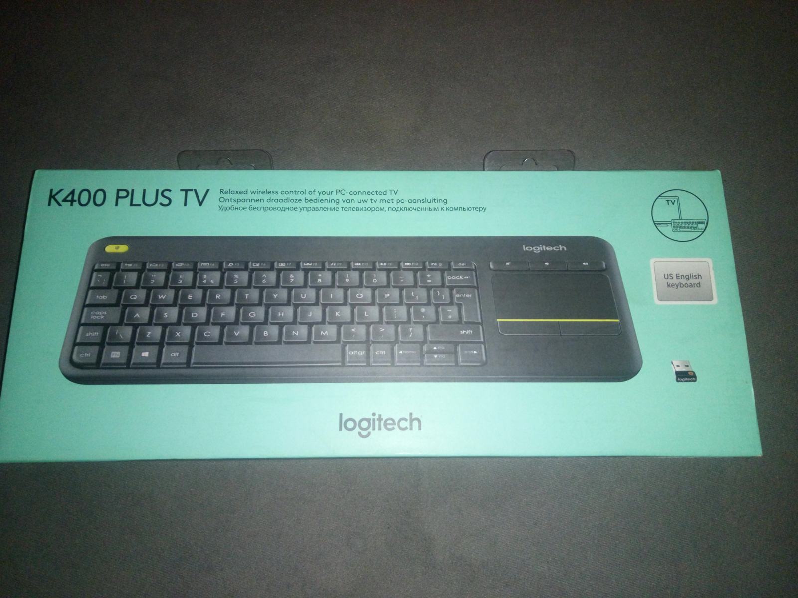 LOGITECH K400 PLUS TV