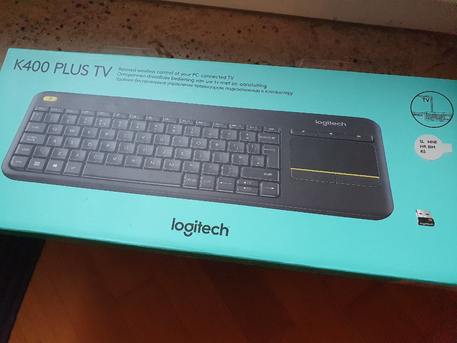 Logitech K400+ Wireless Touch Keyboard