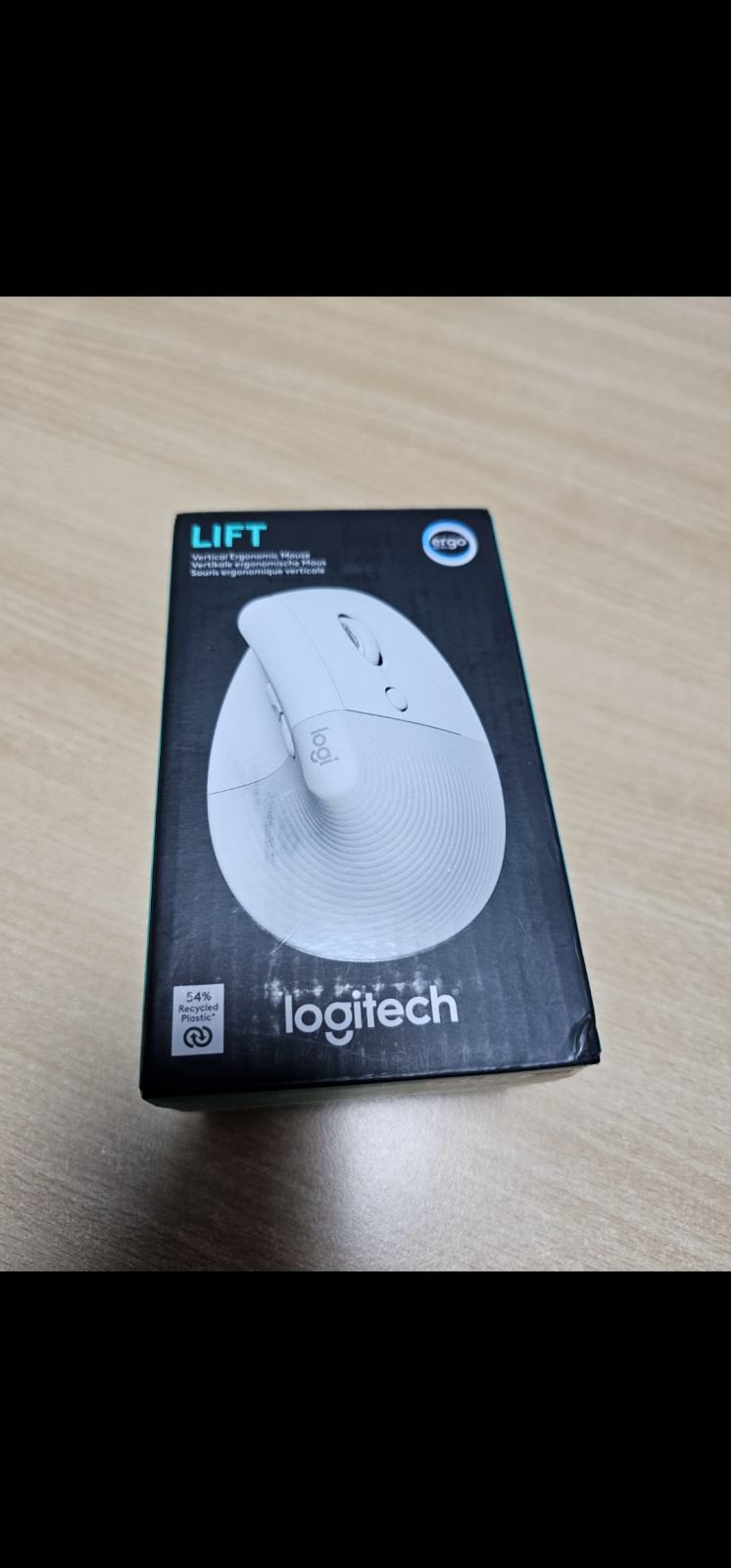 Logitech Lift bijeli miš