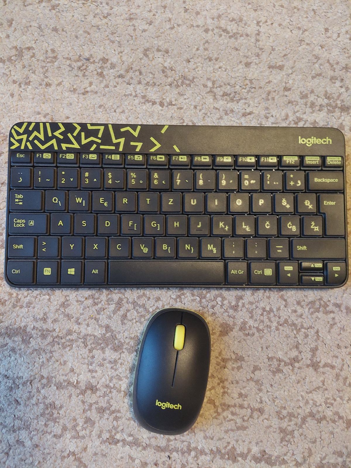 Logitech MK240 nano bežični set