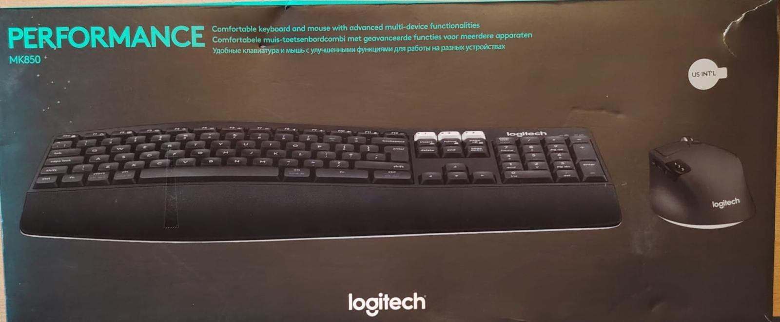 LOGITECH MK850 Performance Wireless Keyboard and Mouse