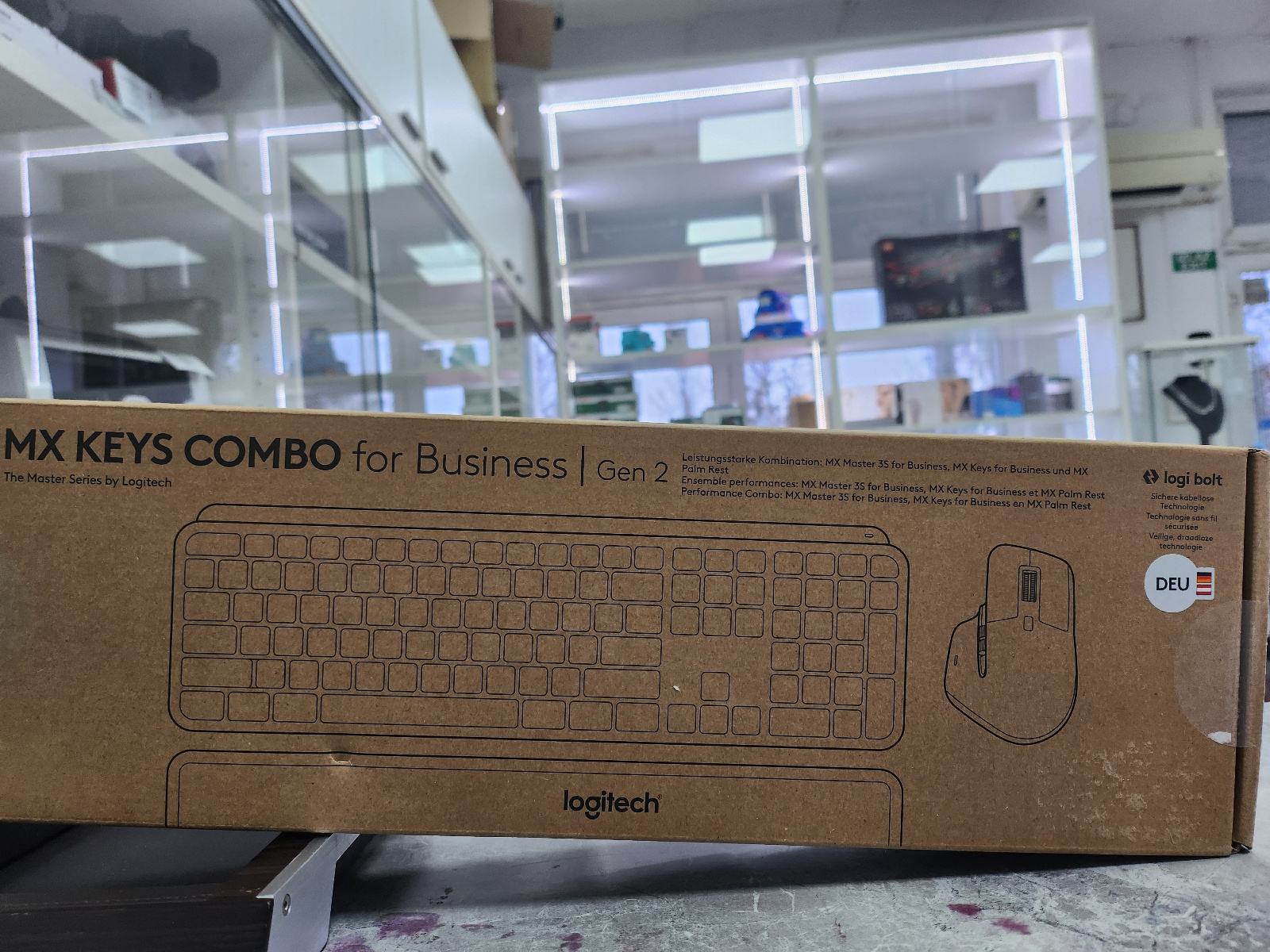 LOGITECH MX KEYS COMBO for Business GEN 2