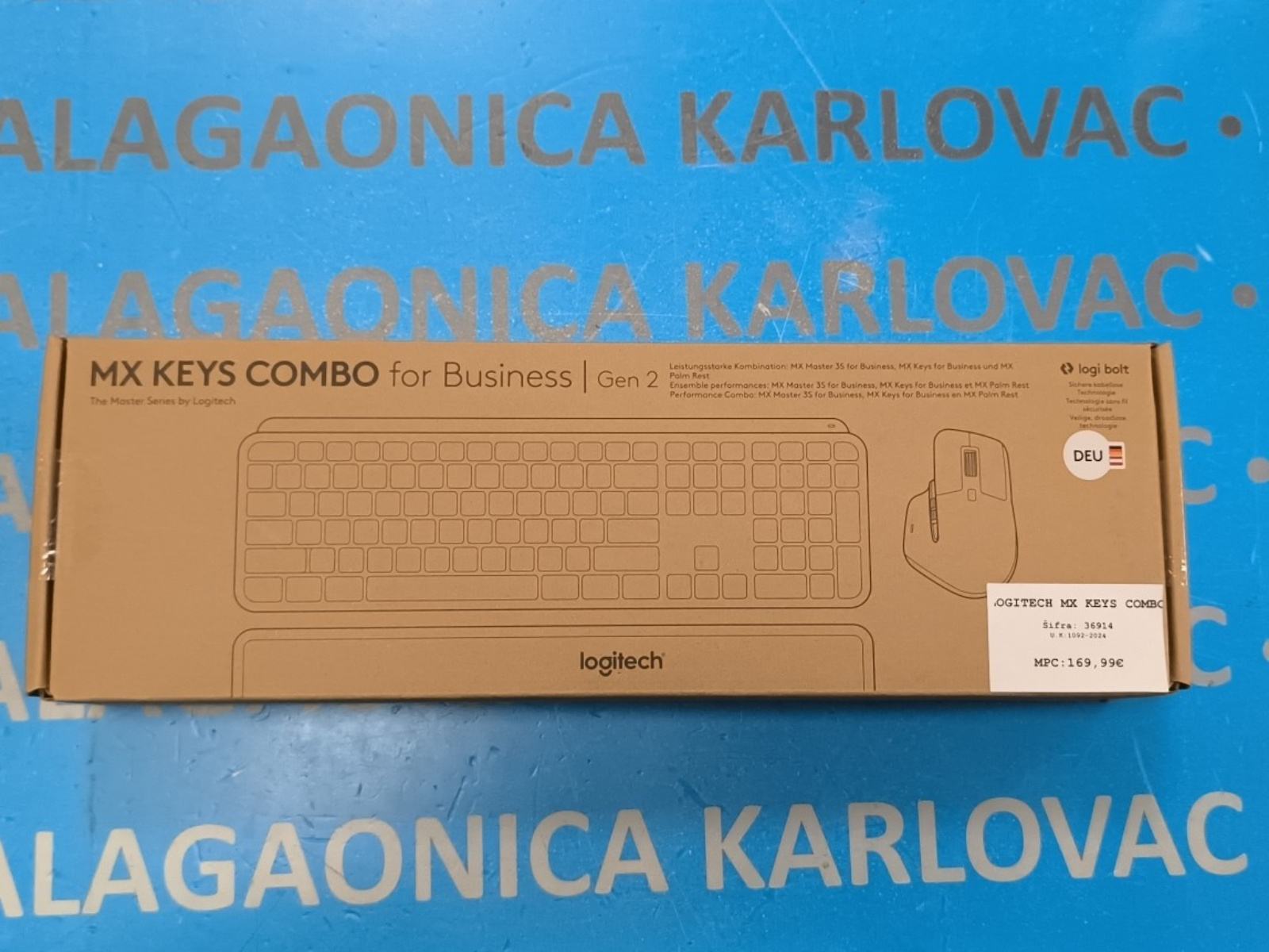 Logitech MX Keys Combo Gen 2 NOVO