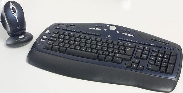 Logitech MX3100 laser bežični laserski miš s punjačem + tipkovnica