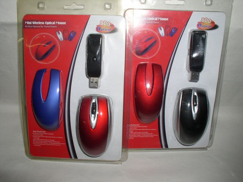 Mini Wireless Optical Mouse - NOVO