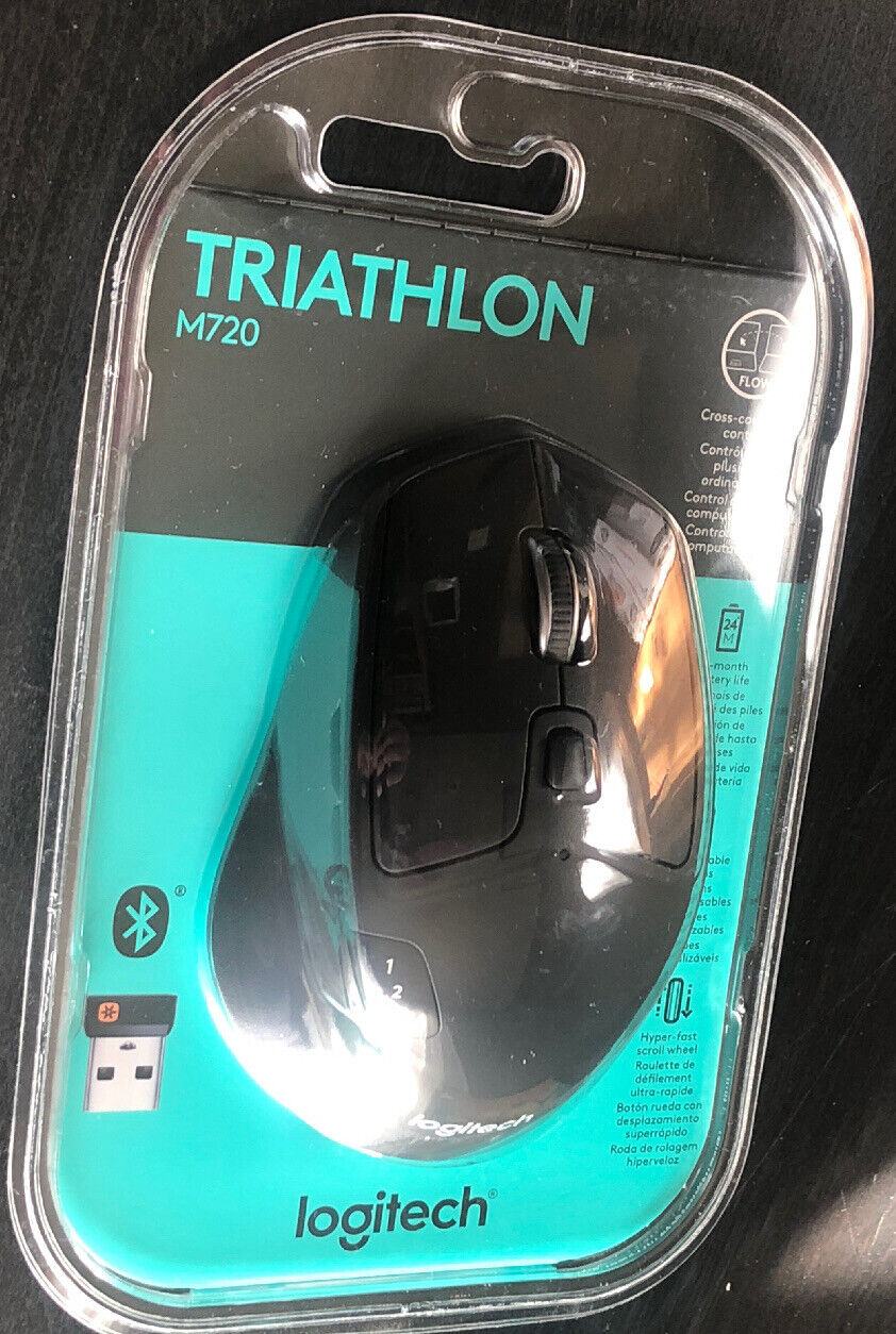 Miš LOGITECH M720 Triathlon, bežični, crni