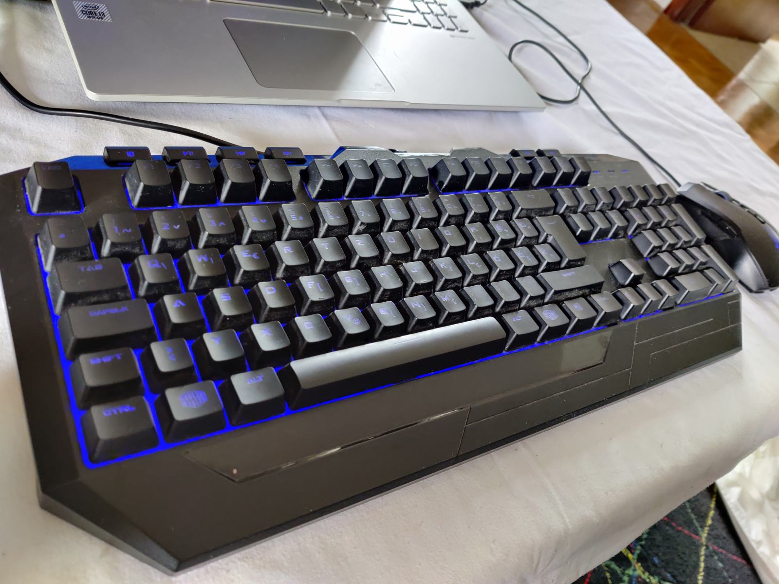 Miš i tipkovnica Coolermaster Devastator II plava