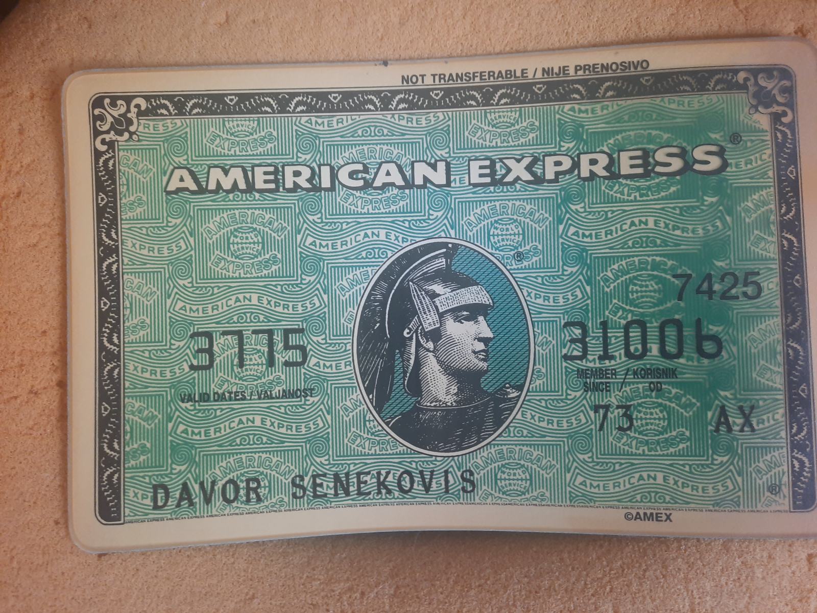 Mouse pad AMERICAN EXPRESS