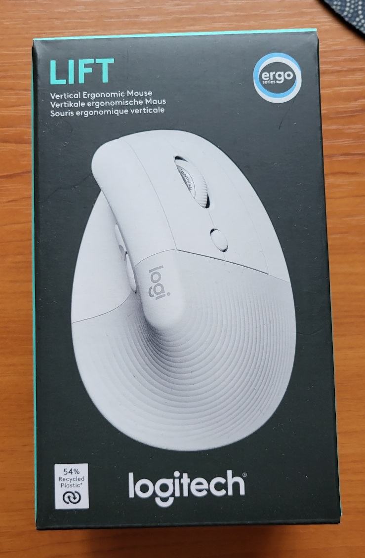 NOV bežični miš Logitech Ergo series Lift for Mac, bijeli; ZG (Jarun)