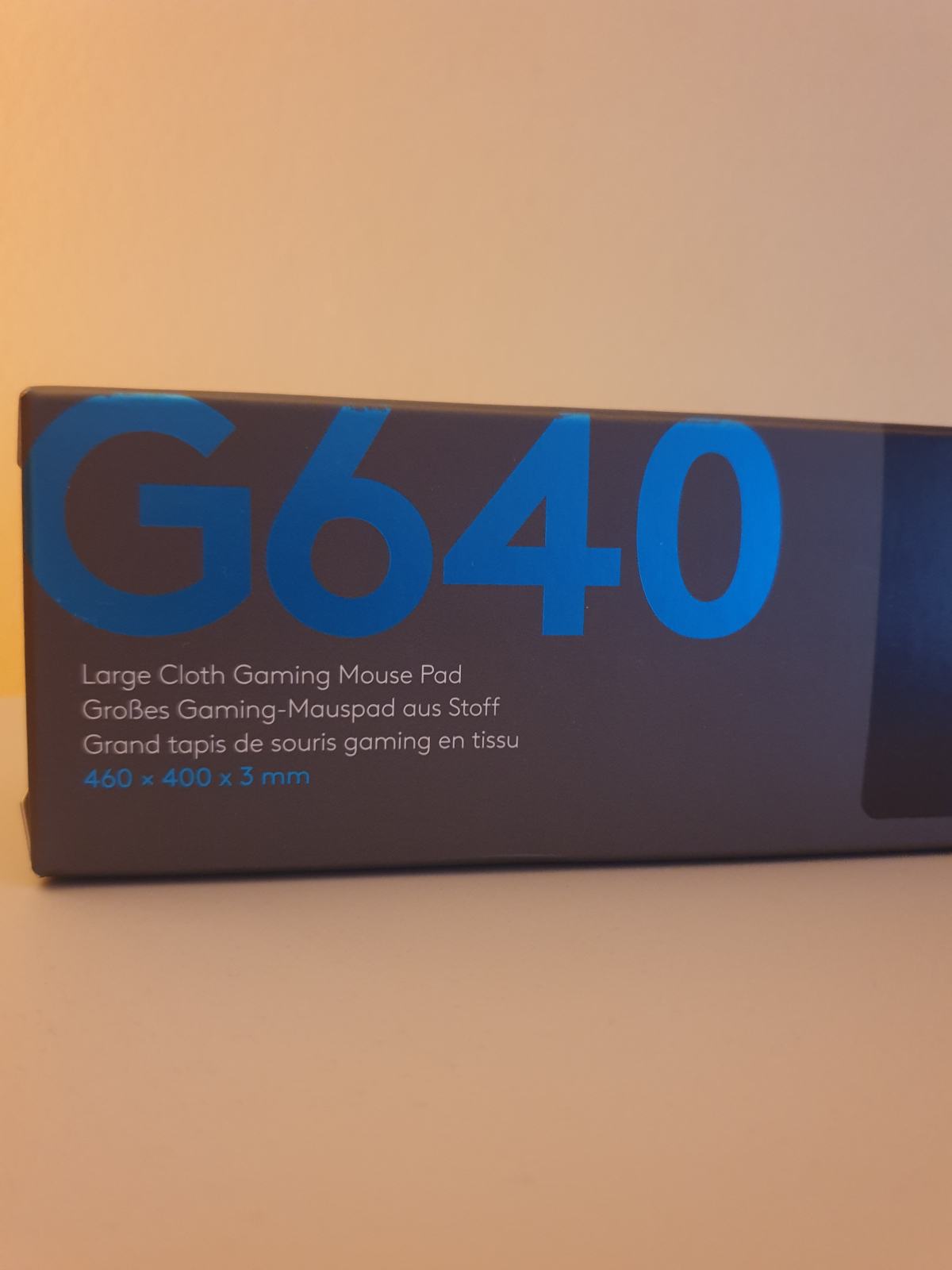 Podloga za miš Logitech G640 (nova), crna