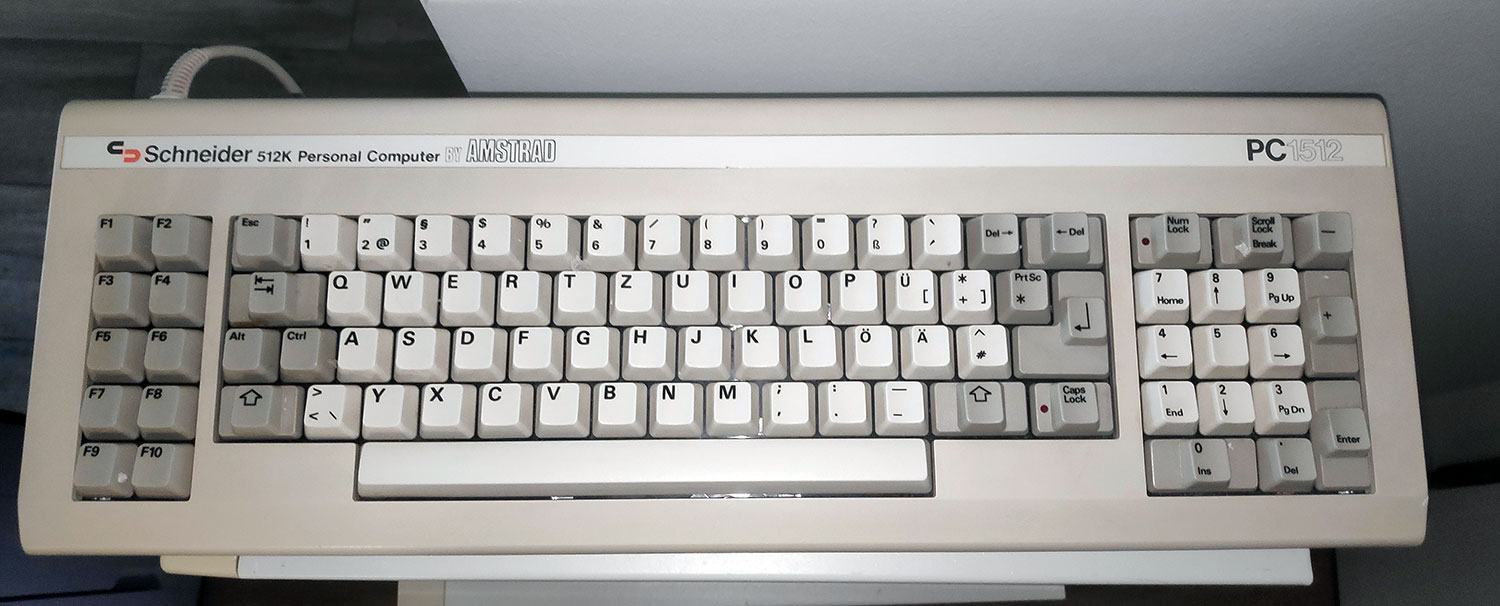 Rijetka Amstrad Schneider PC1512 tipkovnica PC 1512