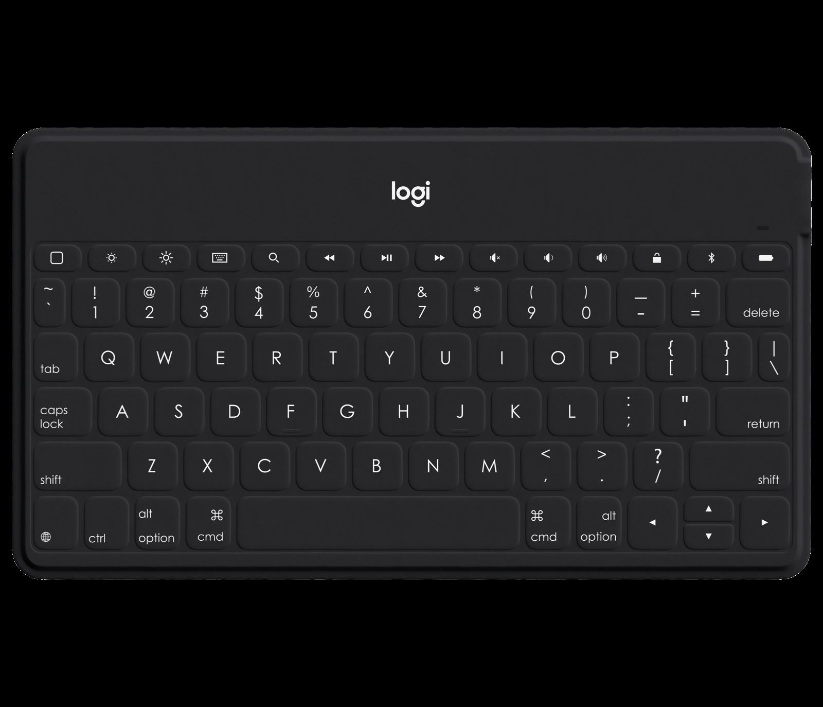 Tipkovnica Logitech KEYS-TO-GO - Bluetooth - Crna, USB