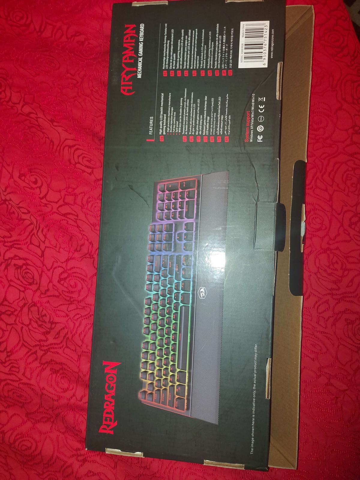 Tipkovnica Redragon ARYAMAN K569 RGB